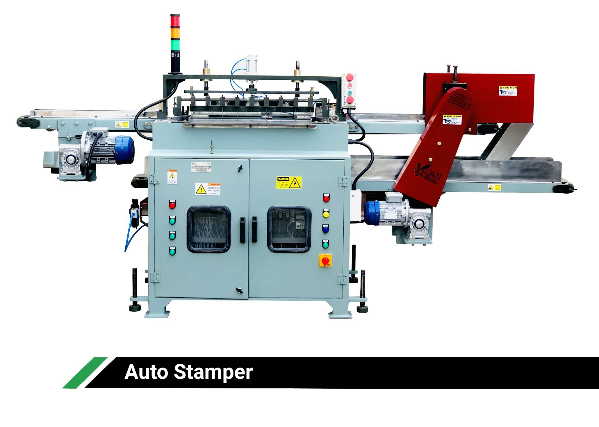 Automatic Stamper cum Cutting Machine - Qazi Engineering