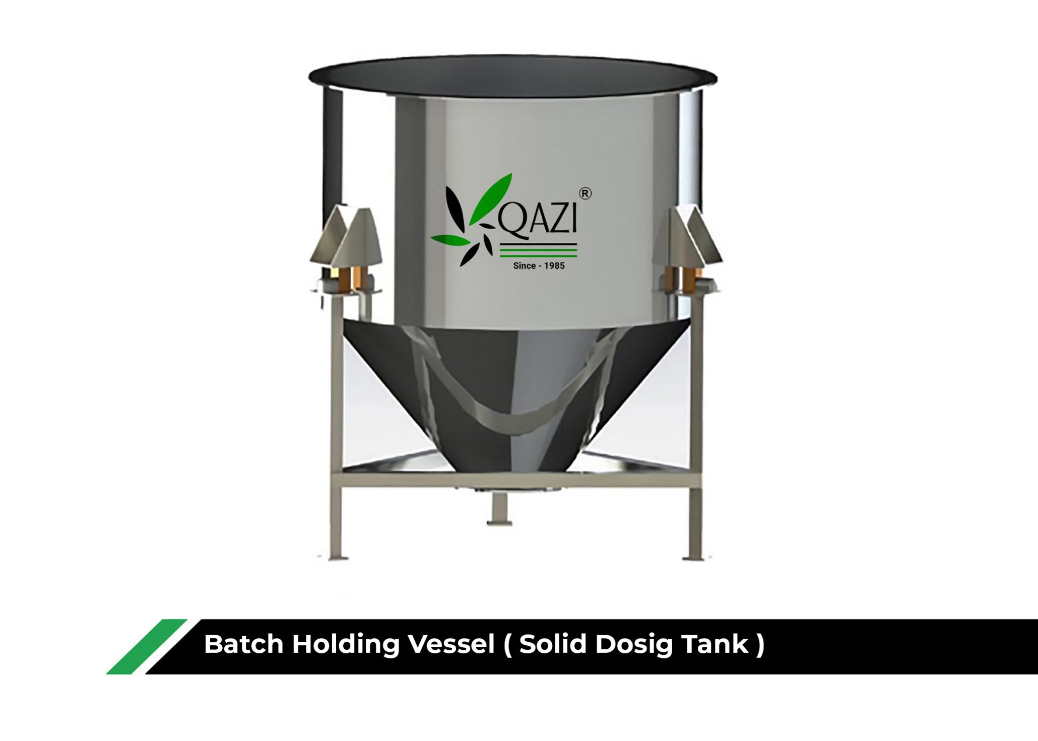 Batch Holding Vessel (Solid materials) - Qazi Engineering